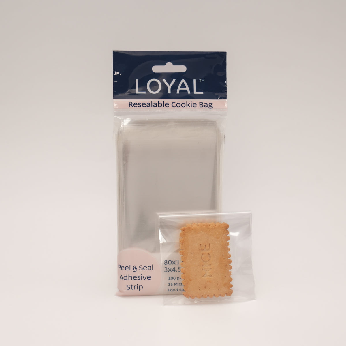 Loyal Resealable Cookie Bag - various sizes | Mint Cake and Party