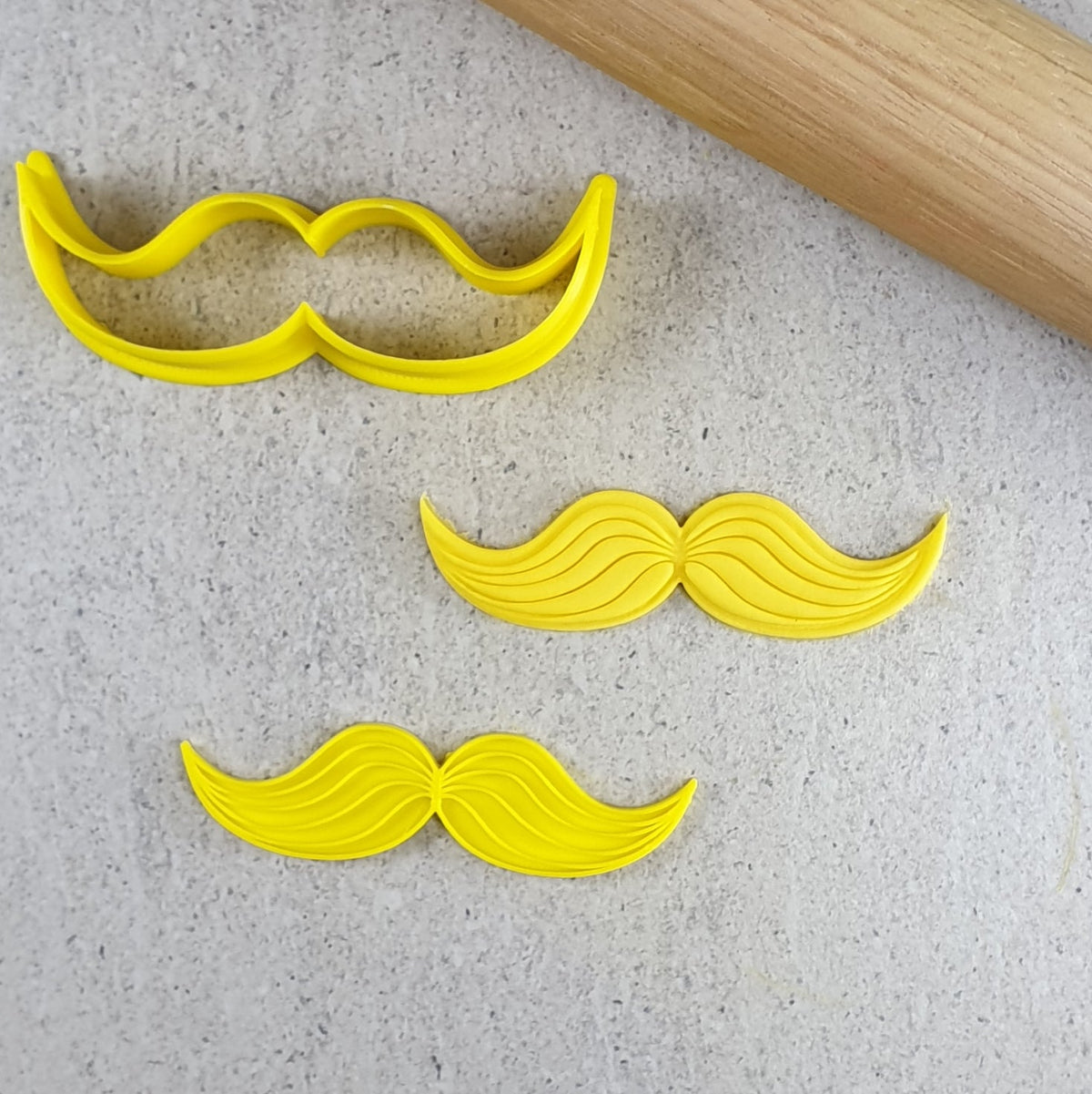 Moustache Embosser & Cutter Set | Mint Cake and Party