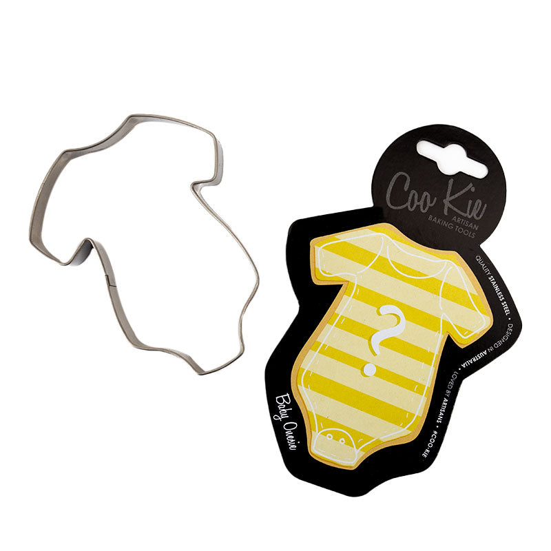 COO KIE Baby Onesie Cookie Cutter | Mint Cake and Party