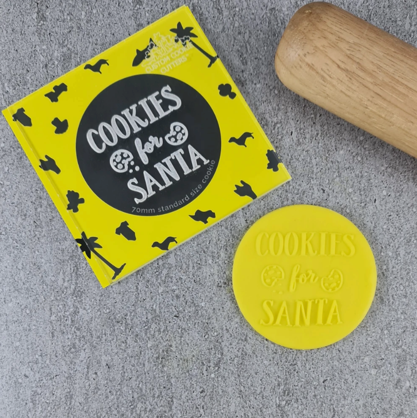 Cookies for Santa Debosser by CCC | Mint Cake and Party